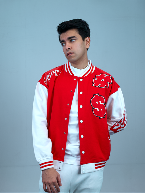 Varsity Jacket - RED – GOOSEBUMPS